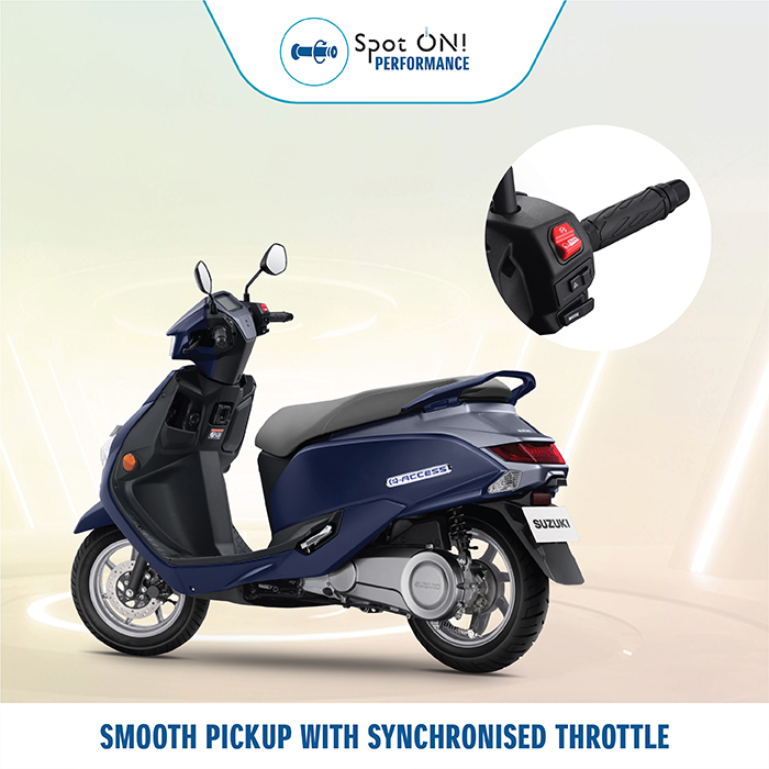 Suzuki e-Access Electric Scooter Price, Colours, and Features